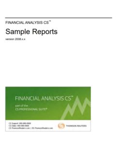 Financial Analysis Template | Free Word Templates